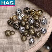 China 10mm Silver Metal Buttons Nickel Free Decorative Metal Buttons Hollow Pattern for sale