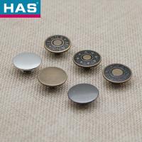 China 17mm Brass Snap Buttons Round Metal Rivet Buttons Customized for sale