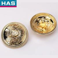China Nickel Free Custom Metal Buttons 23mm / 25mm Personalised Metal Buttons for sale