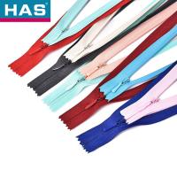 China 3# 4# 5# Nylon Invisible Zipper Custom Hidden Long Chain Zipper Tape For Garments for sale