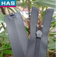 China 5# Leather PU Waterproof Membrane Nylon Zipper For Garment Jackets for sale