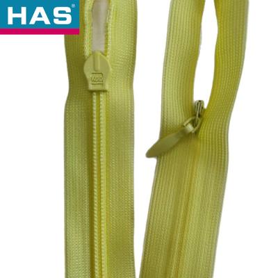 China Wedding Dress Zipper Custom Design Nylon Invisible Zipper for sale