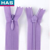 China Wedding Dress Zipper Custom Design Nylon Invisible Zipper for sale