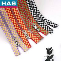 China Colorful Metal Zippers For Stylish Garment Manufacturing for sale
