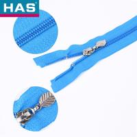 China Any Color Custom Close End Nylon Zipper With Colorful Polyester Fabric Tape for sale