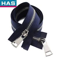 China Metal Double-head Trousers Jacket Zipper Clothing Accessories for sale
