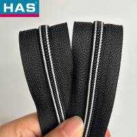 China Open End Close End Auto Lock 5# Nylon Zipper For Cloth for sale