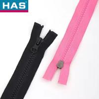 China No.3/5/8/10 Resin Plastic Zipper Custom Open-end For Garment for sale