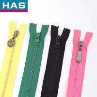 China No.3/5/8/10 Resin Plastic Zipper Custom Open-end For Garment for sale