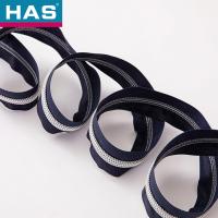 China Garment Eco-friendly Nylon Zipper Manufacture With Customizable Width And Colorful Teeth Plastic Zipper for sale