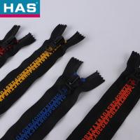 China Invisible Resin Teeth Zipper For Pocket And Luggage Down Clothing for sale