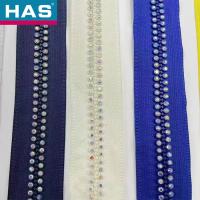 China Garment Diamond Zipper Eco Friendly Fashionable For Any Occasion for sale