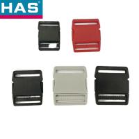 China White Dual Adjustable Plastic Quick Release Side Buckles For Shoes Backpacks for sale