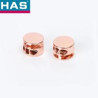 China Spring Toggle Cord Lock Adjustable Rope Stopper For Jackets Bags for sale