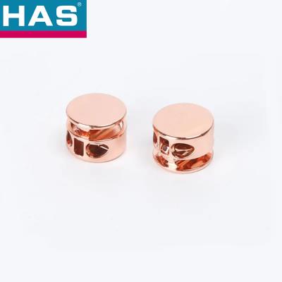 China Spring Toggle Cord Lock Adjustable Rope Stopper For Jackets Bags for sale