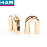 China Metal Spring Cord Lock Adjustable Draw String Stopper Fastener For Apparel for sale