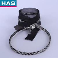China HAS #5 Colorful Metal Zippers With Shiny Teeth For Fashion Accessories for sale