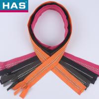 China #10 Diamond Fashion Zipper With Lightweight Open Ended Zips Zipper for sale
