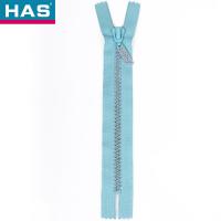 China Versatile Diamond Teeth Zipper For Clothing Decoration Closed Tail Design for sale