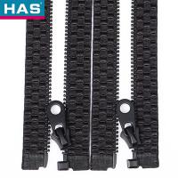 China Antique Copper Open-End Black Metal Zippers For Clothing Or Luggage for sale