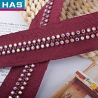 China #10 Rubber Teeth Zipper With Small Diamond Tail And Resin Slider For Garment for sale