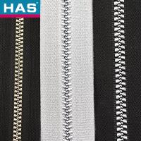 China #3 Dynamic Two-Color Open-End Plastic Zipper for Garments and Bags for sale