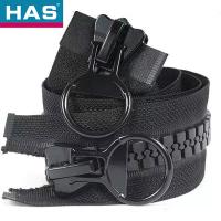 China Effortless Opening And Closing Durable Plastic Puller Nylon Zippers For Smooth Operation for sale
