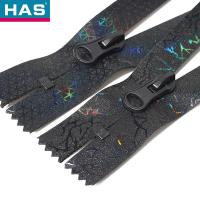 China Waterproof Anti-Pull Nylon Zipper With Multi-Process Color Printing And Closed Tail for sale