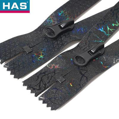 China Waterproof Anti-Pull Nylon Zipper With Multi-Process Color Printing And Closed Tail for sale
