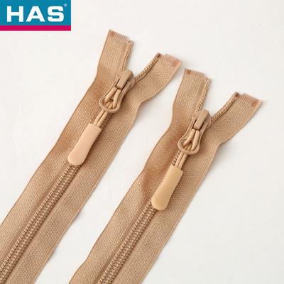 China Lightweight Nylon Zipper With Separating Slider Shoes Production Time 10-15 Days for sale