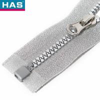 China #3 plastic jacket zipper Silver Tank Rubber Teeth Open Tail Clothing Access Control Home Textiles Luggage for sale