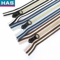 China Metal Puller and Colorful Fabric Strap 5 Nylon Closed-End Zipper for Hoodies for sale