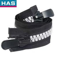 China Polyester Tape and Slider Included Durable Plastic Zippers in Enhancing Products for sale