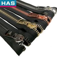China #10 #12 Open End Heavy Duty Coat Zip Big Teeth Zipper For Garment Accessories for sale