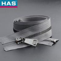 China #5 Brown Garment Zippers 2 Way Separating Zipper Customizable for sale
