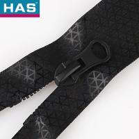 China Auto Lock Black Waterproof Zipper #3 #5 Water Tight Zipper With Flexible Functionality for sale