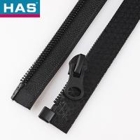 China Auto Lock Black Waterproof Zipper #3 #5 Water Tight Zipper With Flexible Functionality for sale