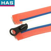 China Non Lock Waterproof Zippers Smooth Flexible Zipper Customized for sale