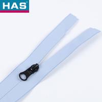 China Durable Waterproof Zippers Pink Blue Watertight Zipper Smooth Style for sale