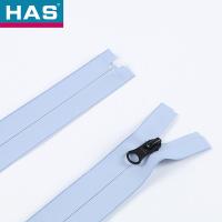 China Durable Waterproof Zippers Pink Blue Watertight Zipper Smooth Style for sale