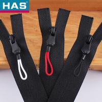 China 12 Inch Nylon Zippers Auto Lock Water Resistant Nylon Zip Closed End for sale
