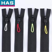 China 12 Inch Nylon Zippers Auto Lock Water Resistant Nylon Zip Closed End for sale