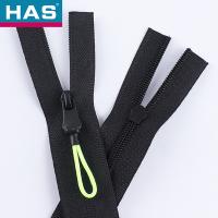China 12 Inch Nylon Zippers Auto Lock Water Resistant Nylon Zip Closed End for sale