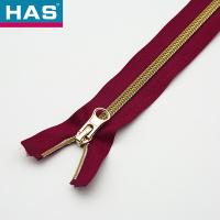China Lightweight Nylon Zippers Customized Nylon Separating Zippers Water Resistant for sale