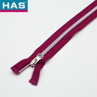China Lightweight Nylon Zippers Customized Nylon Separating Zippers Water Resistant for sale
