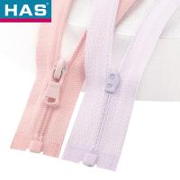 China #3 Invisible Nylon Zipper Auto Lock Pink Invisible Zipper 12 Inch for sale