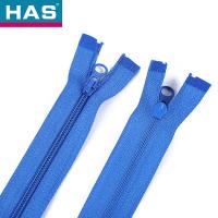 China #8 Customized Tent Zippers Waterproof Blue Invisible Zipper for sale