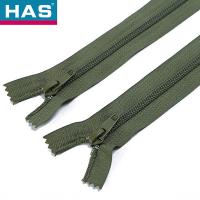 China #8 Customized Tent Zippers Waterproof Blue Invisible Zipper for sale