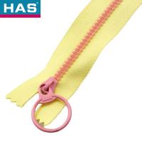 China Colorful Polyester Zippers Open End / Closed End  Zipper For Bags for sale
