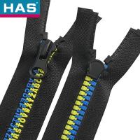 China #3 Eco Friendly Plastic Jacket Zipper Smooth Invisible Zipper Lightweight for sale